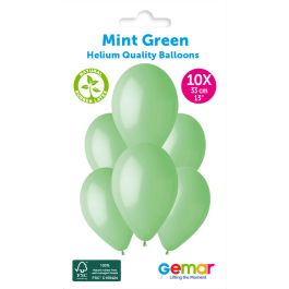 Gemar UK - 13" Mint Green #077 G120 10pcs