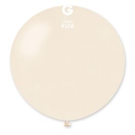 Gemar UK - Pk1 30" Latex Balloon Linen #106 - G30.106.1
